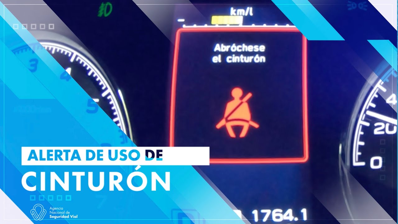 ALERTA DE USO DE CINTURÓN DE SEGURIDAD - YouTube