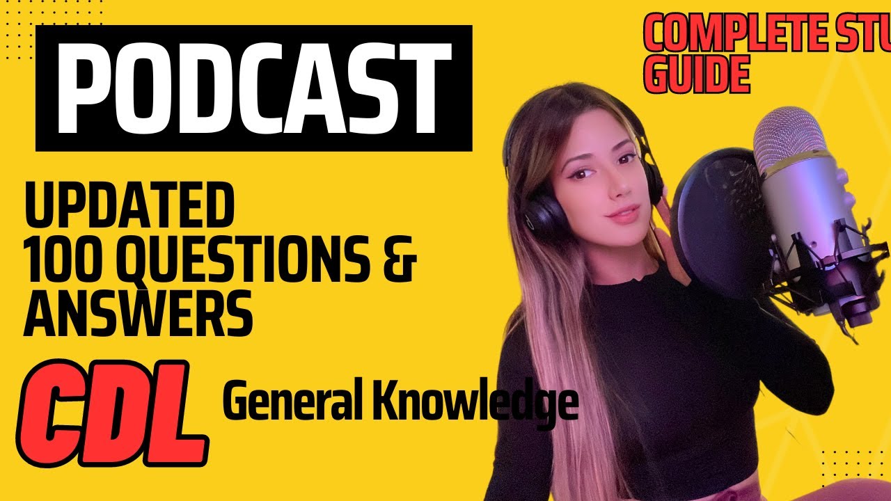 The CDL Guidebook: 100 Updated General Knowledge Questions - YouTube