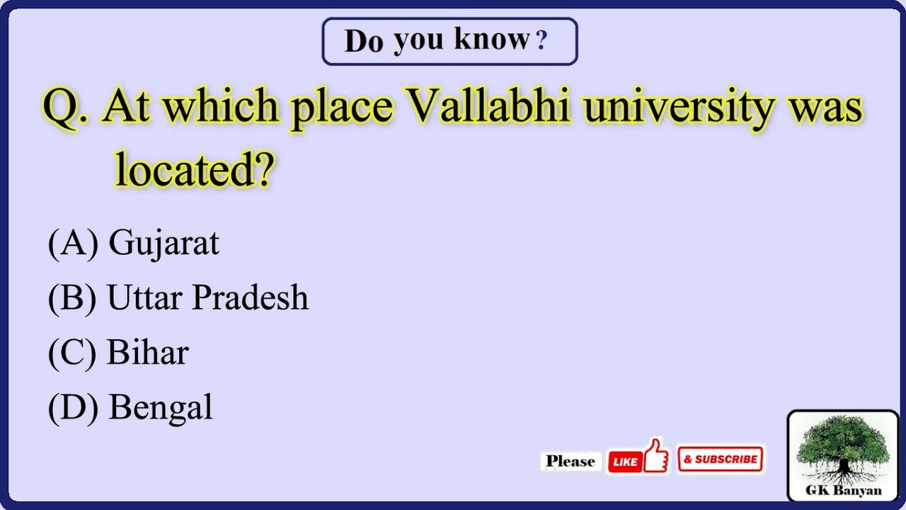 At which place Vallabhi university was located? Where is Vallabhi ...