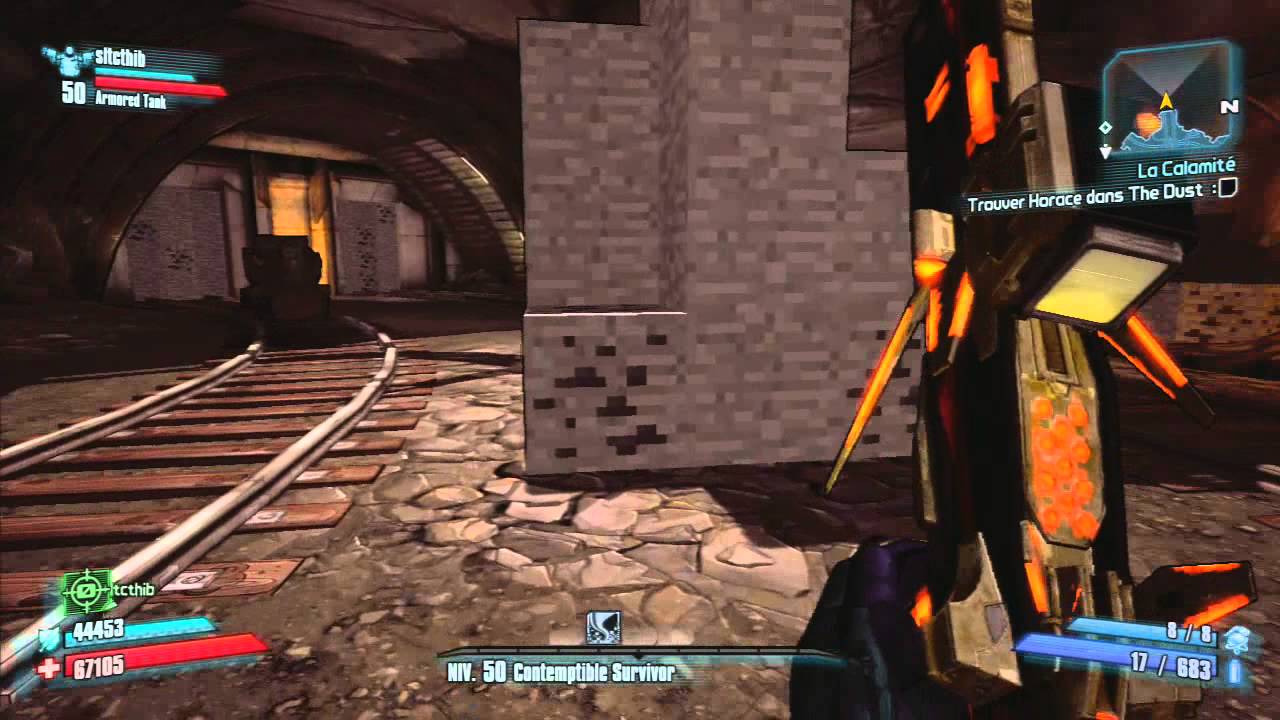 Easter Egg: Borderlands 2 Minecraft - YouTube