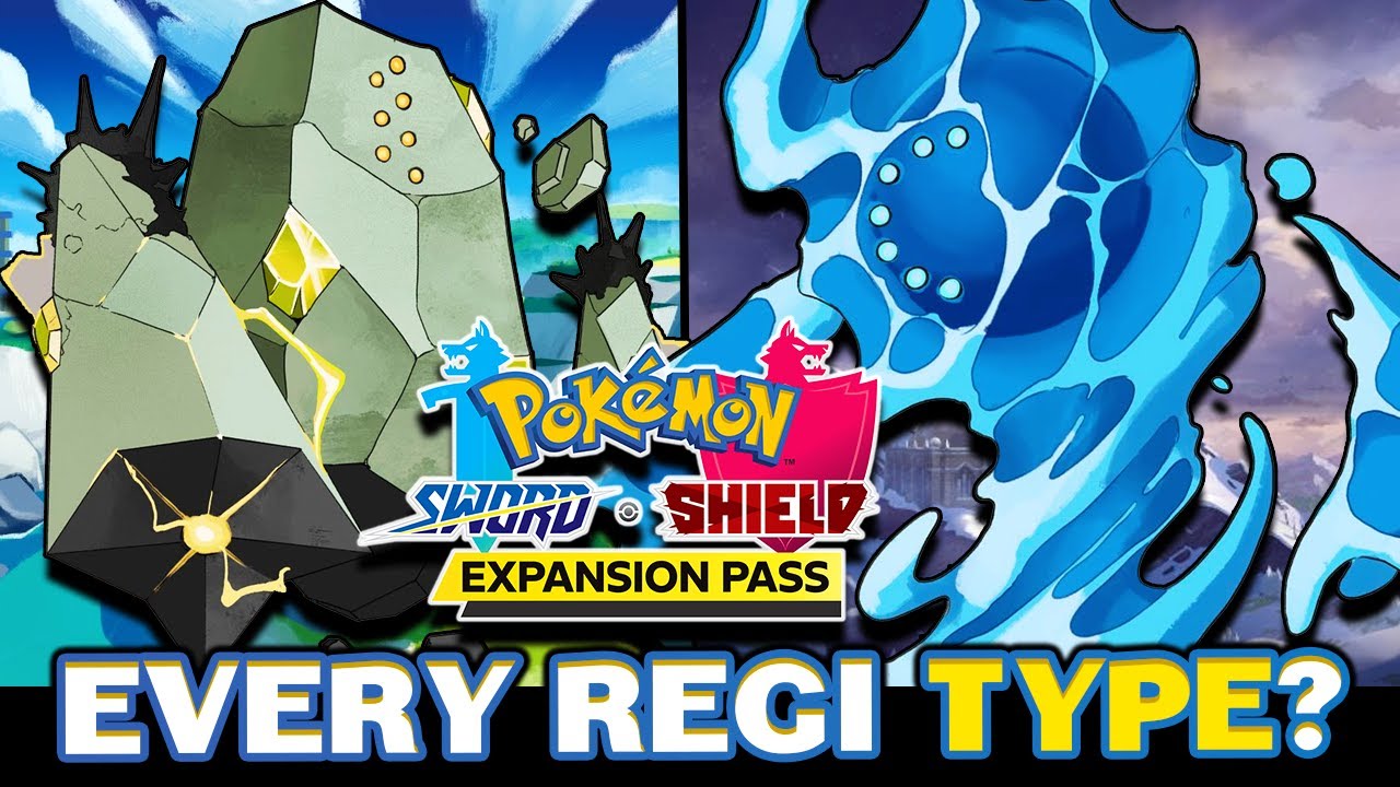Regi of Every Type & How They Could Look in Pokemon Sword & Shield DLC ...