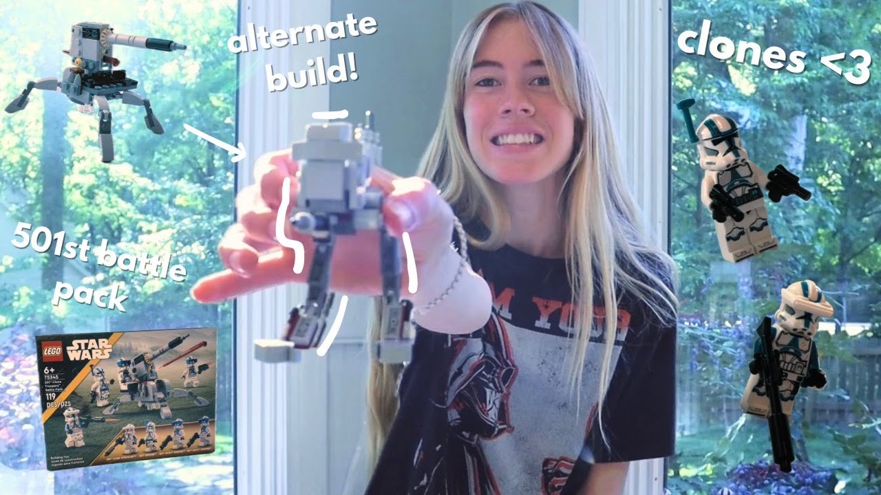 Building the 501st Clone Trooper Battle Pack into an AT-RT Walker ...