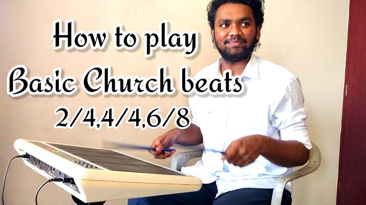 HOW TO PLAY BASIC CHURCH BEATS ROLAND SPD 20 COME LET'S LEARN - YouTube