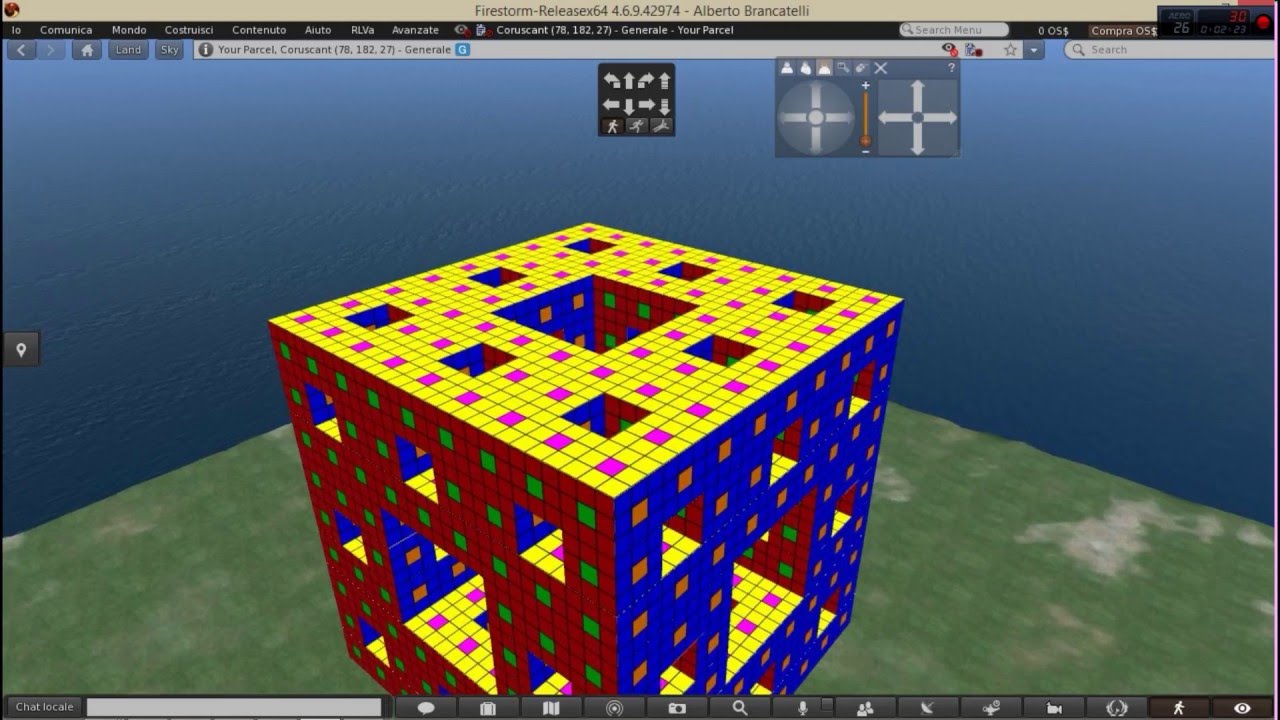 Menger Sponge Building - YouTube