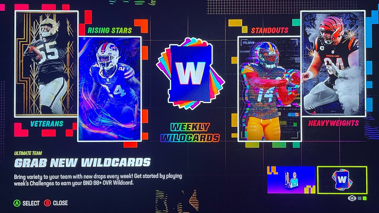New 96 Ovr MCS Pack Including The Heaviest RB, & New Weekly Wildcards ...