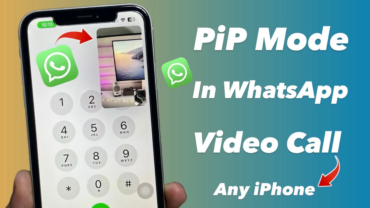 Whatsapp Video Call paused problem in iPhone Fixed - Pip Mode in ...