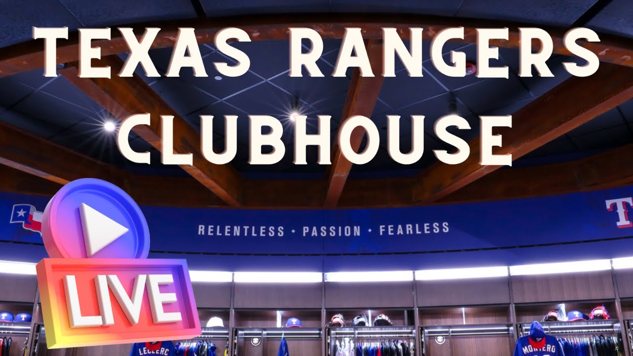 Texas Clubhouse LIVE! Rangers vs Kansas City Royals Today & More! - YouTube