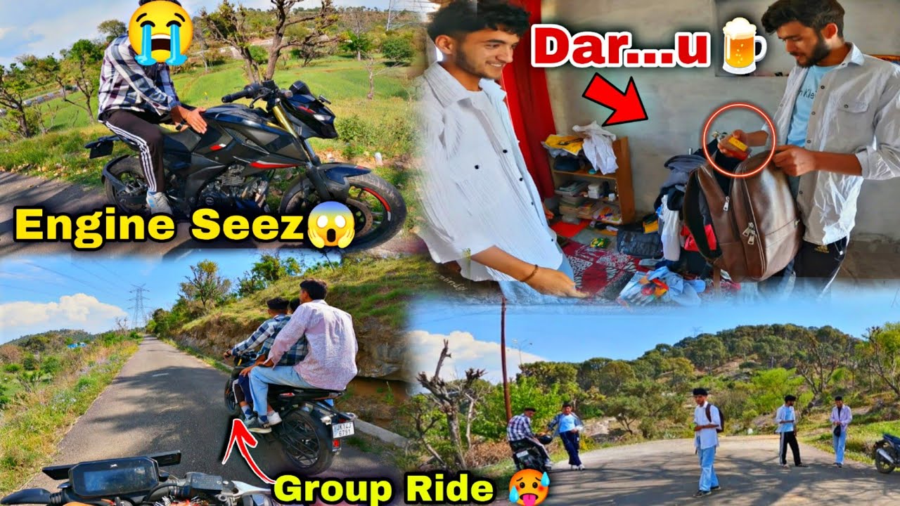 Sunday ride gone wrong 🥵|| Engine Seez hoga 😱@rohit03vlogs - YouTube