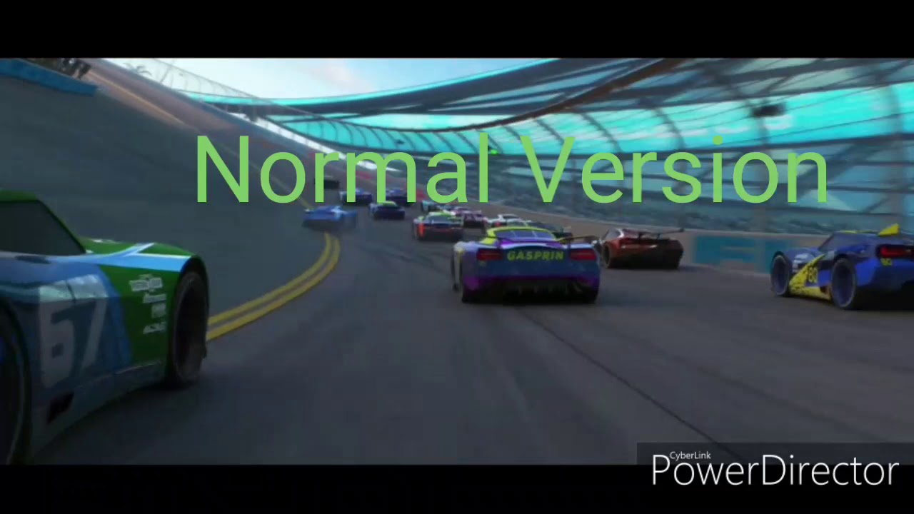 Cars 3 florida 500 crash scene 2 version - YouTube