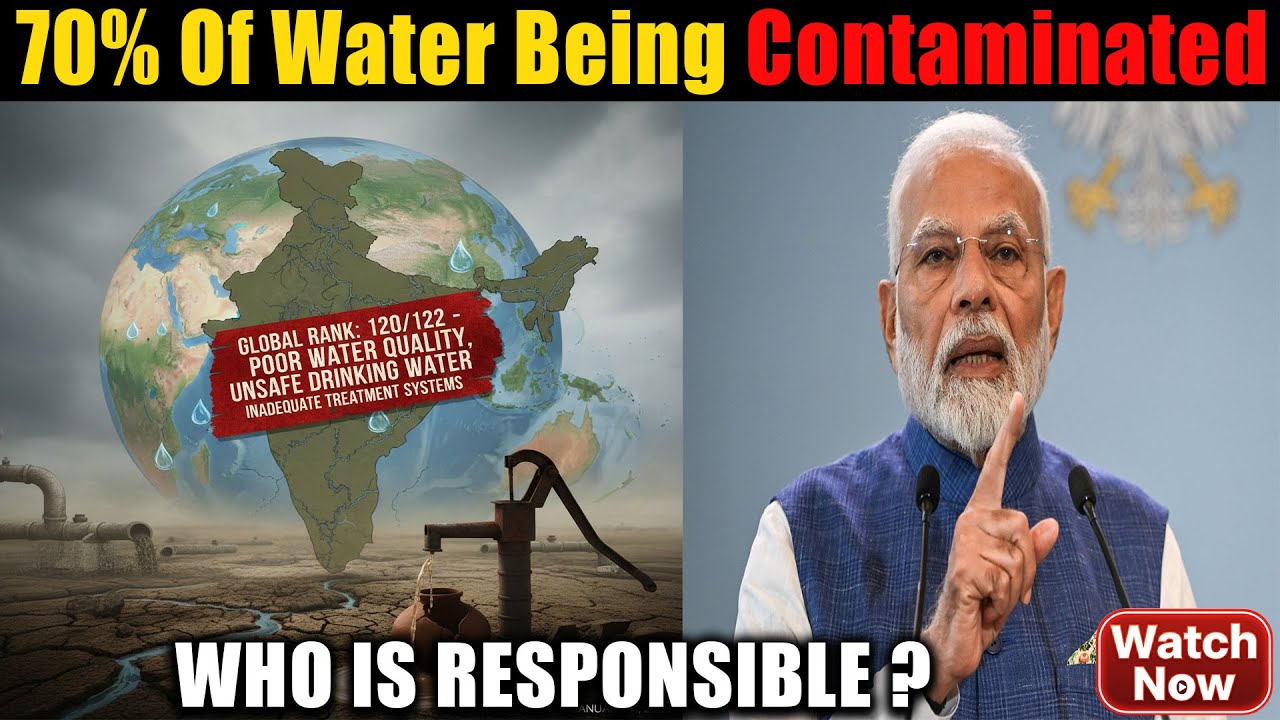 India is placed at 120th among 122 Countries In The Water Quality Index ...