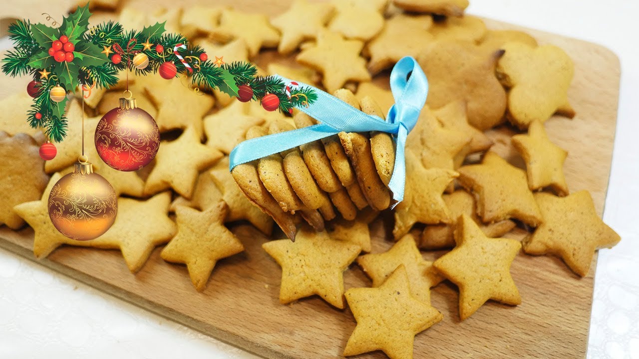 ИМБИРНОЕ ПЕЧЕНЬЕ - Новогодний стол 2022 - YouTube