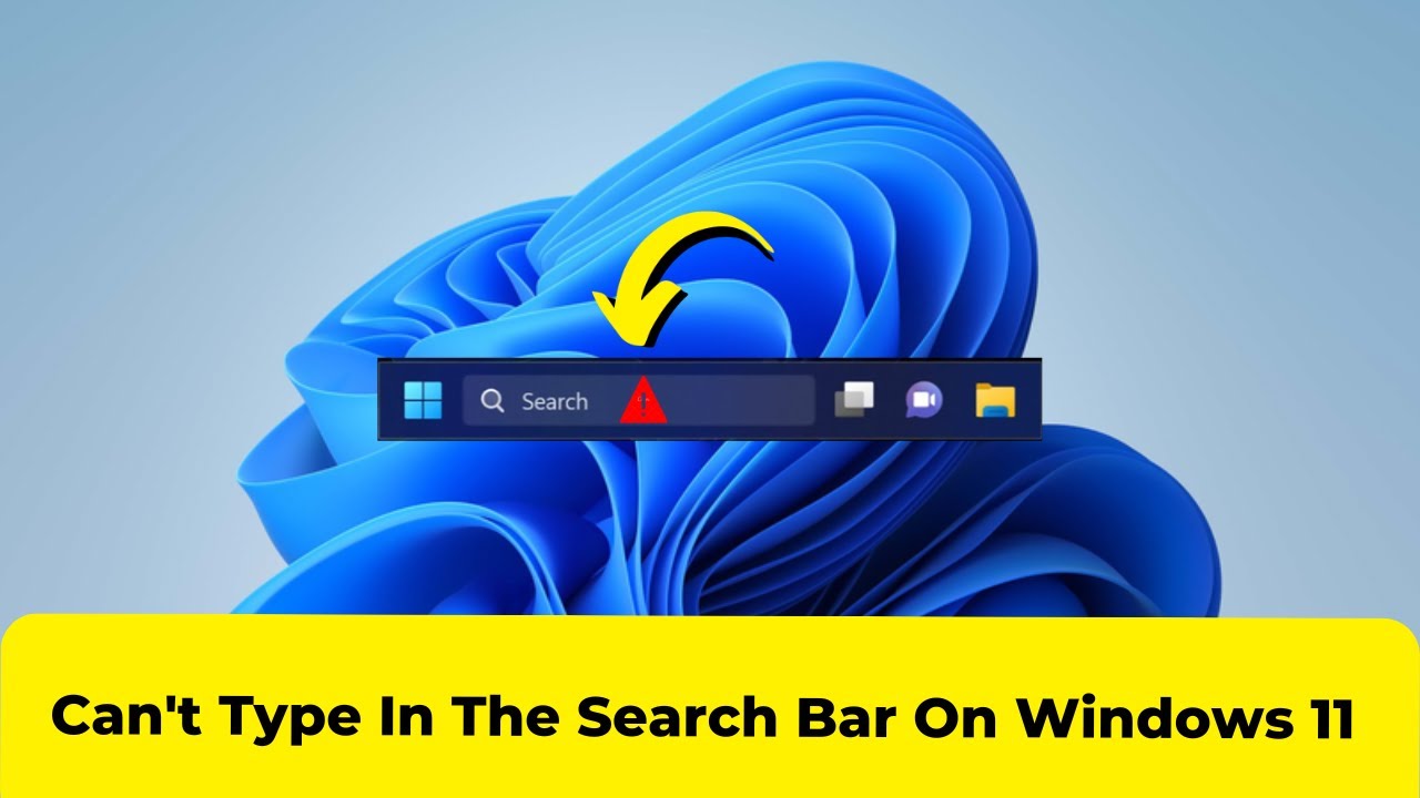 (UPDATED FIX) Can't Type In The Search Bar On Windows 11/10 FIX |2024 ...