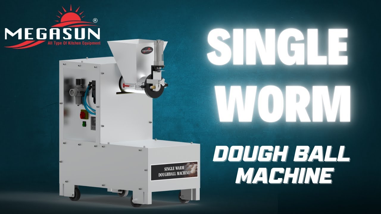 Single Worm Ball Cutting Machine - YouTube