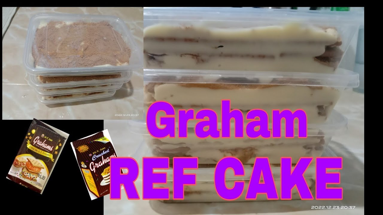 M.y San graham plain ref cake👌 easy lng gawin perfect for dessert 😋 ...