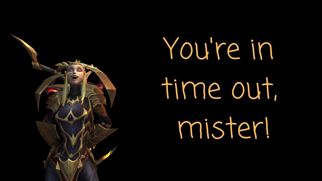 Talk shit and get put in Time Out! - YouTube