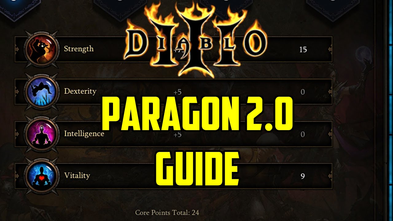 Diablo 3 - Paragon 2.0 Guide - YouTube