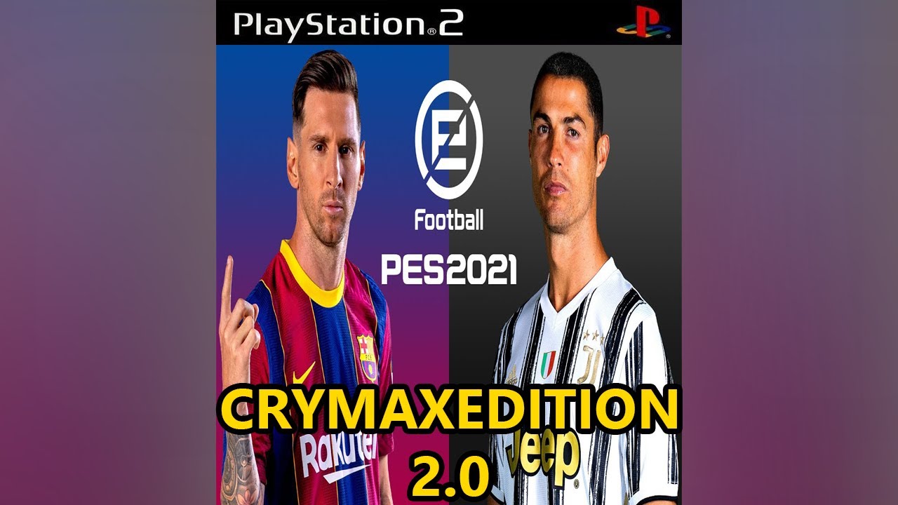 PES 2021(PS2) 2.0 | Download+Review Completa 100% Gameplay - YouTube