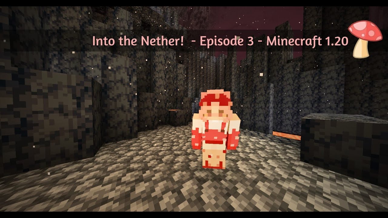 Into the Nether! | Episode 3 | Minecraft 1 20 - YouTube