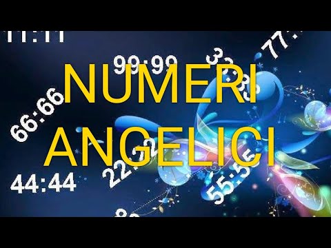💫 NUMERI ANGELICI 💫3 messaggi dai numeri - YouTube
