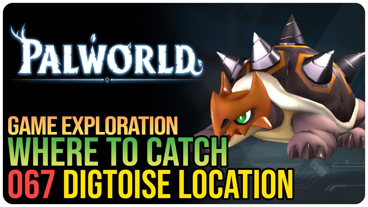 Paldeck 067 – Digtoise Location – Palworld - YouTube