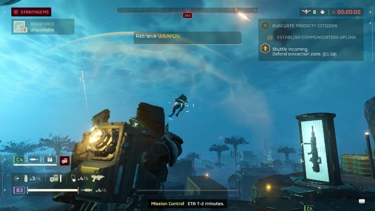 HELLDIVERS 2_ Illuminate evac... - YouTube
