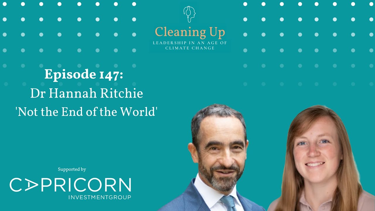 Not the End of the World - Ep147: Dr Hannah Ritchie - YouTube