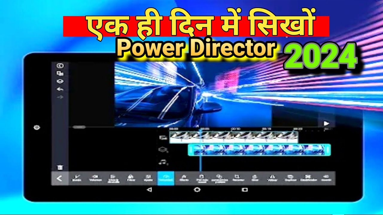Power Director 2024 Full Tutorial l Learn How to Edit Video on Power ...