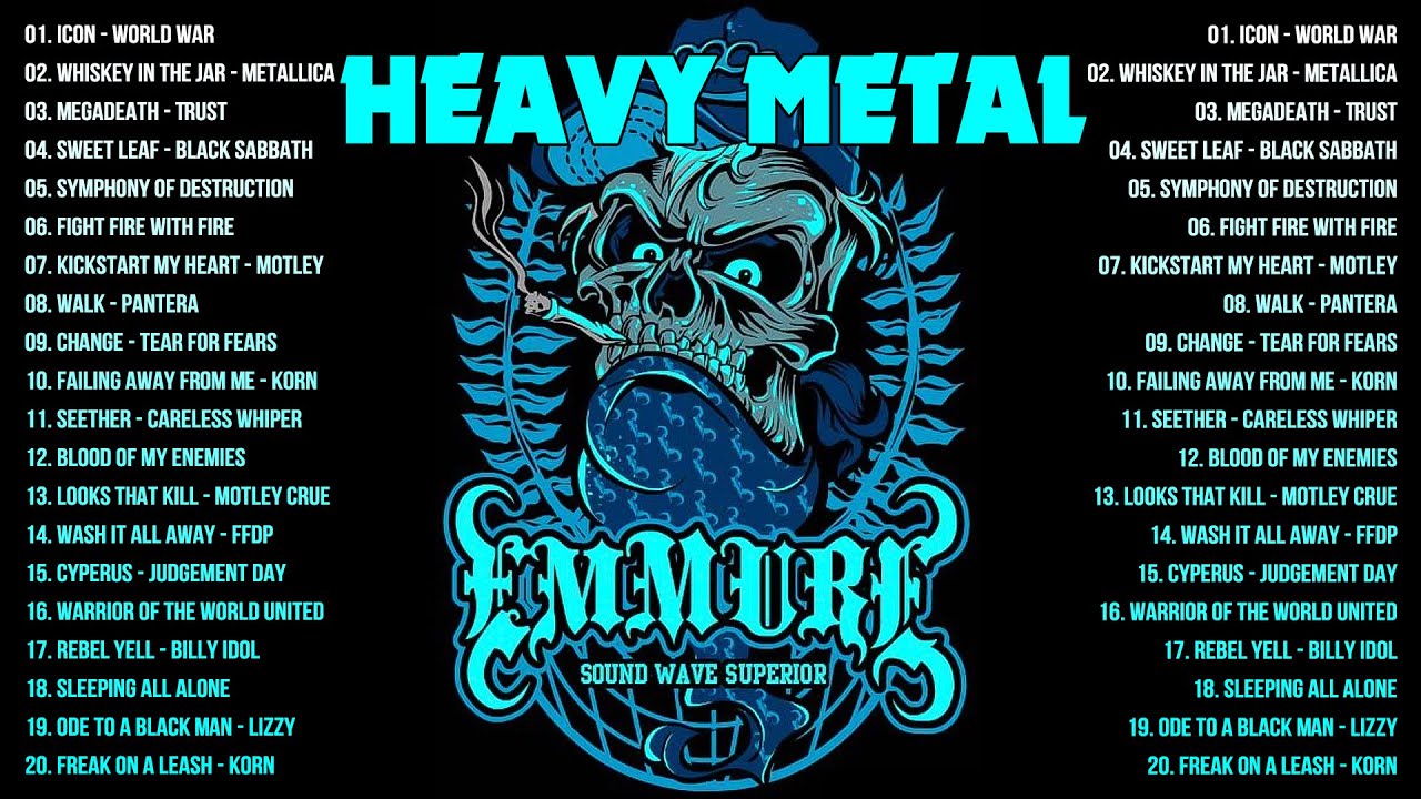 Heavy Metal Rock Golden Years 🔥 Metal Mix Playlist Collection 2022 🔥 ...
