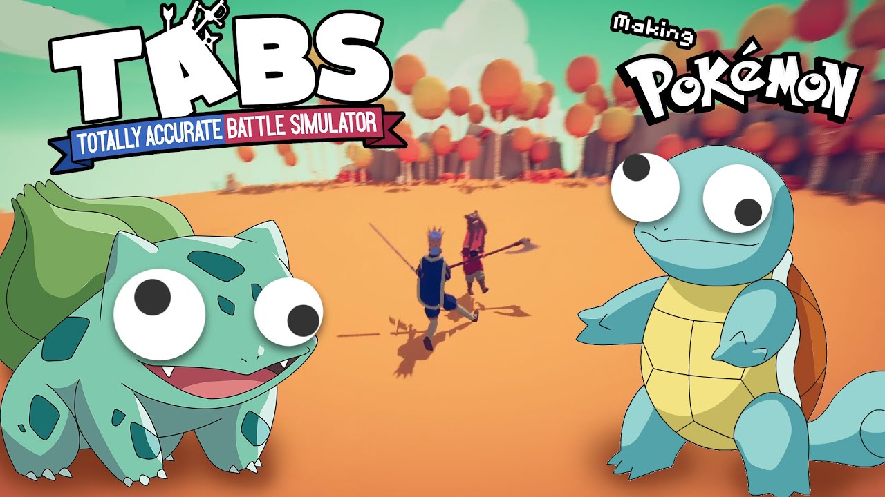 Making Pokemon in TABS!!! - YouTube