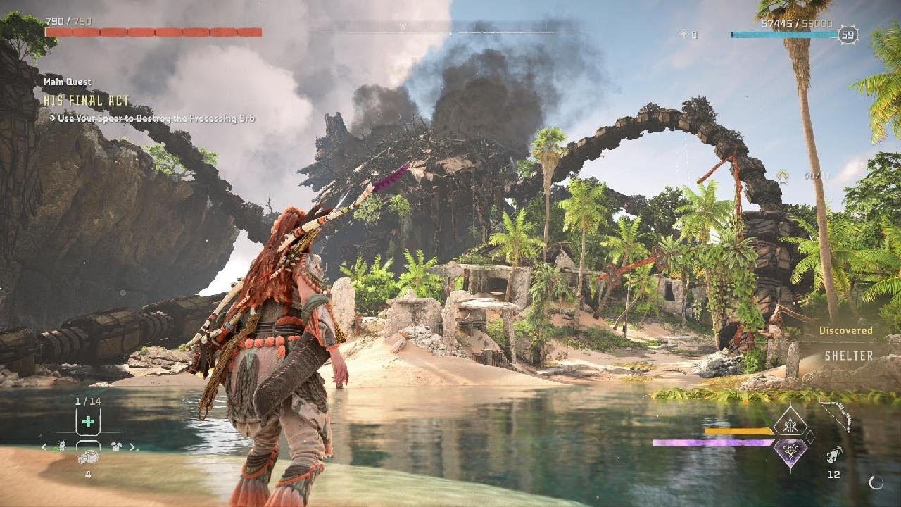 Horizon Forbidden West: Burning Shores Final Fight PS5 Pro - YouTube