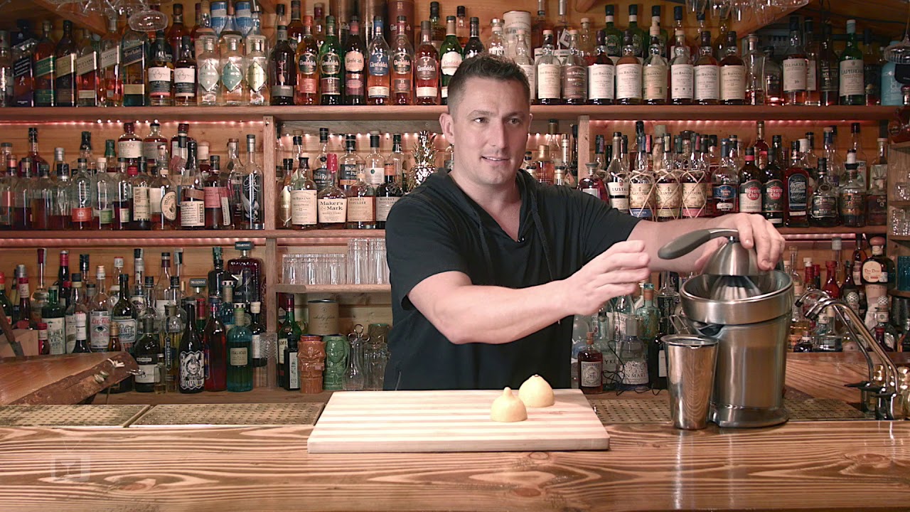 Do you even juice bro? (using a powered citrus juicer) - YouTube