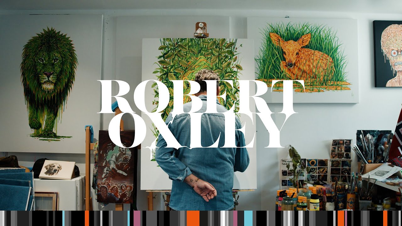 The Most Colourful Animal Art In The World | Robert Oxley - YouTube