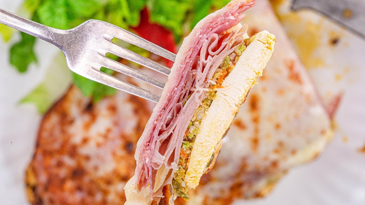 How To Make Low-Carb Muffaletta Chicken By Rachael - YouTube