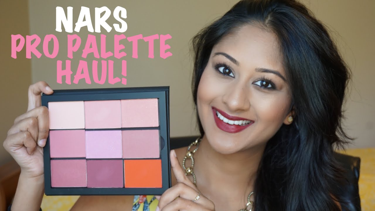 HUGE Nars Pro Palette Haul! | Makeup By Megha - YouTube
