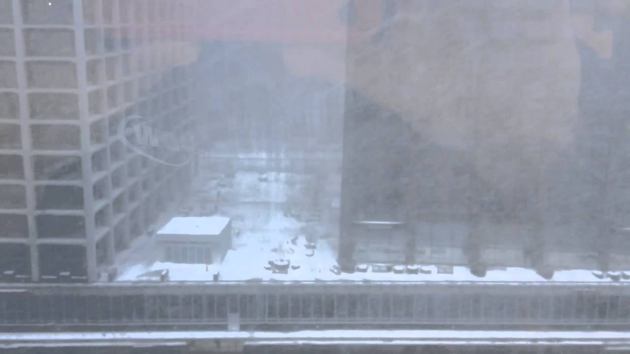 Cold miserable chicago winter 2014 - YouTube