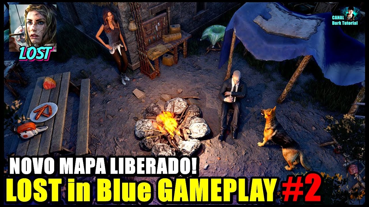 LOST in Blue GAMEPLAY #2 👁 NOVO MAPA LIBERADO ATRÁS DE CLAIRE - YouTube