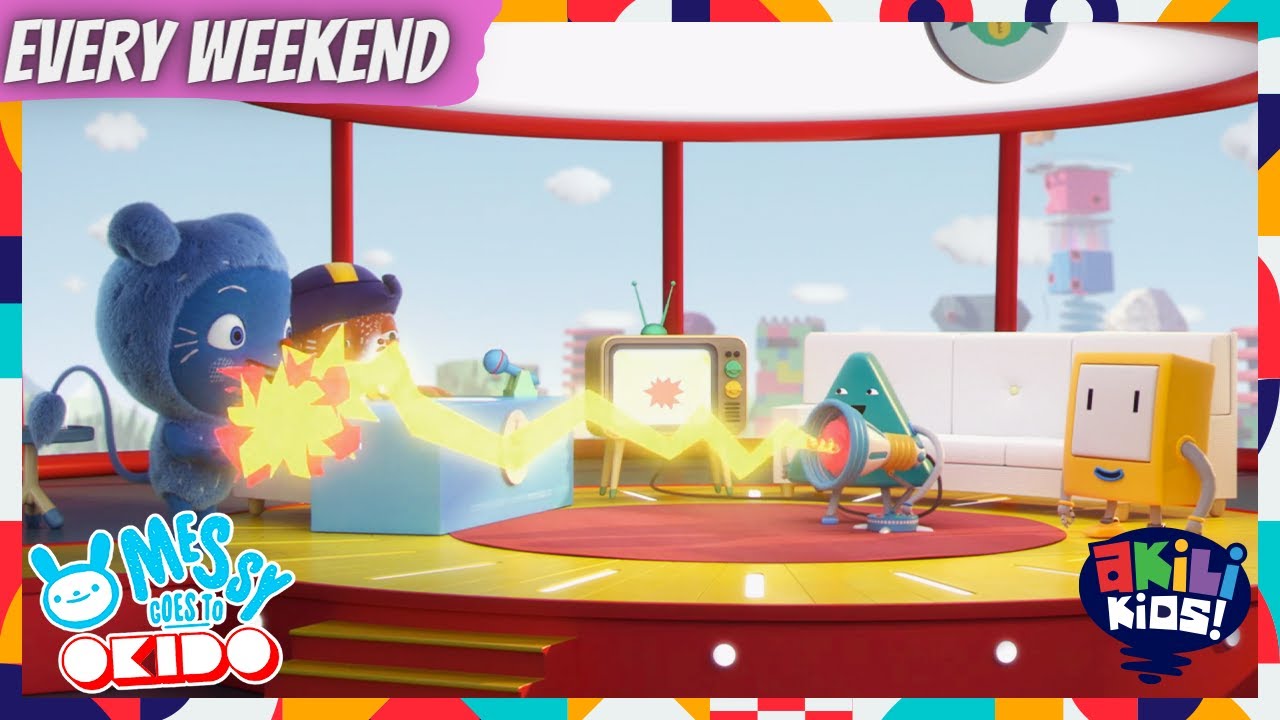 Messy Goes To OKIDO | Zam's Zap Zipper | Akili Kids! - YouTube