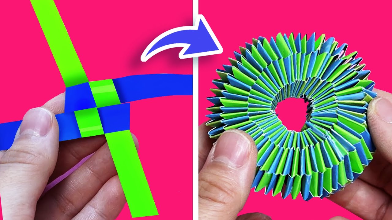 Fun Fidget Paper Toys Crafts | Easy DIYs Ideas You Can Make at Home ...