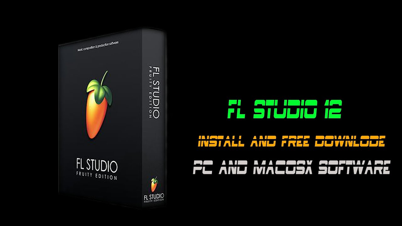 How to download and install Fl Studio 12 in video Pc Software - YouTube
