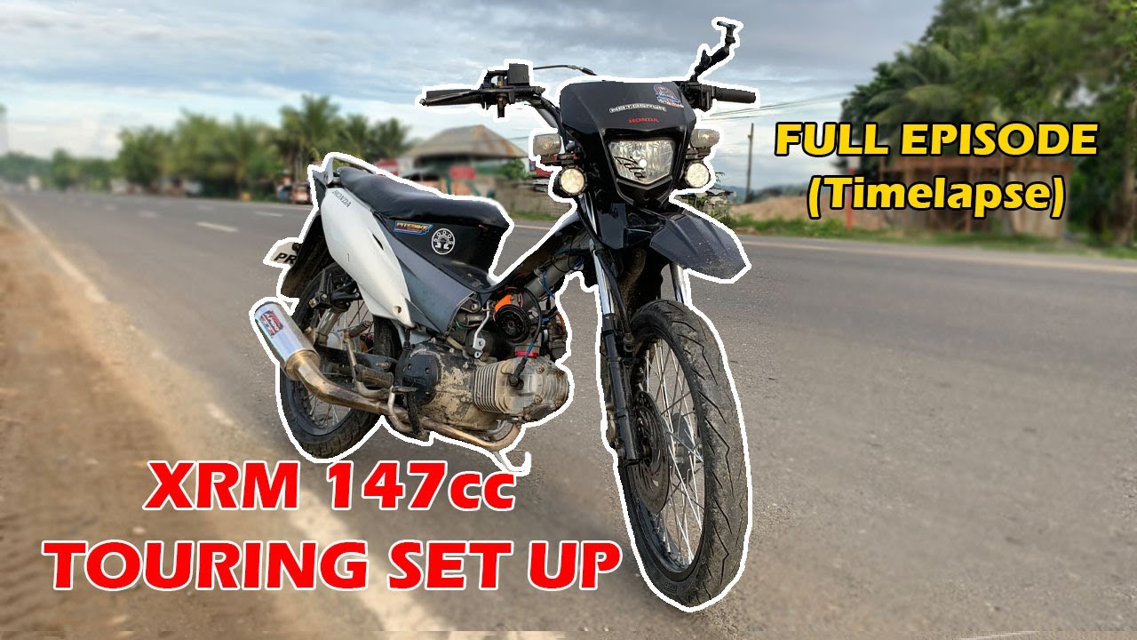 XRM 147 CC PROJECT BUILD TOURING SET UP | TIME LAPSE | MOTOSPYN - YouTube