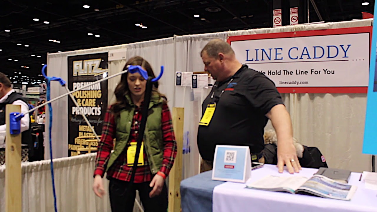 Line Caddy! @The 2019 Chicago Boat Show - YouTube