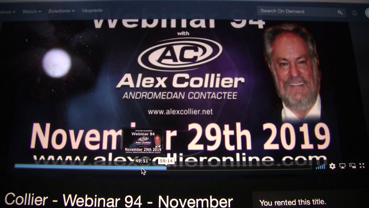 Alex collier Important-1 - YouTube