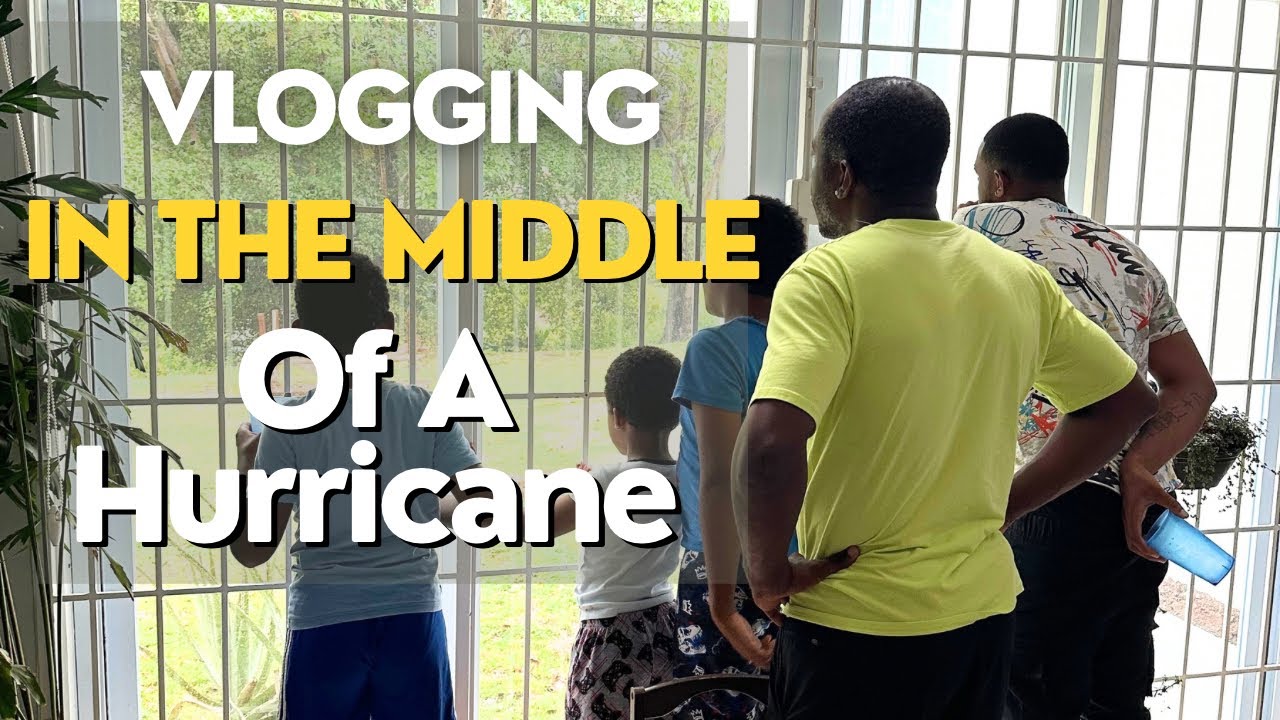 Vlogging In The Middle Of The Hurricane @MeetTheMitchells - YouTube