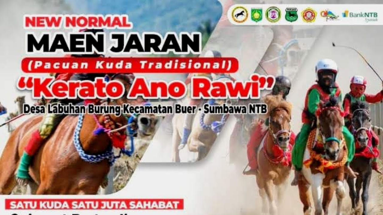 Pacuan kuda labuhan burung karato ano rawi - YouTube