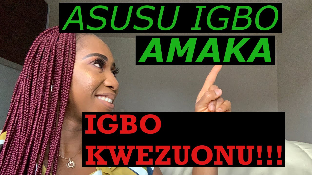FORMING WORDS WITH THE IGBO ALPHABETS. - YouTube