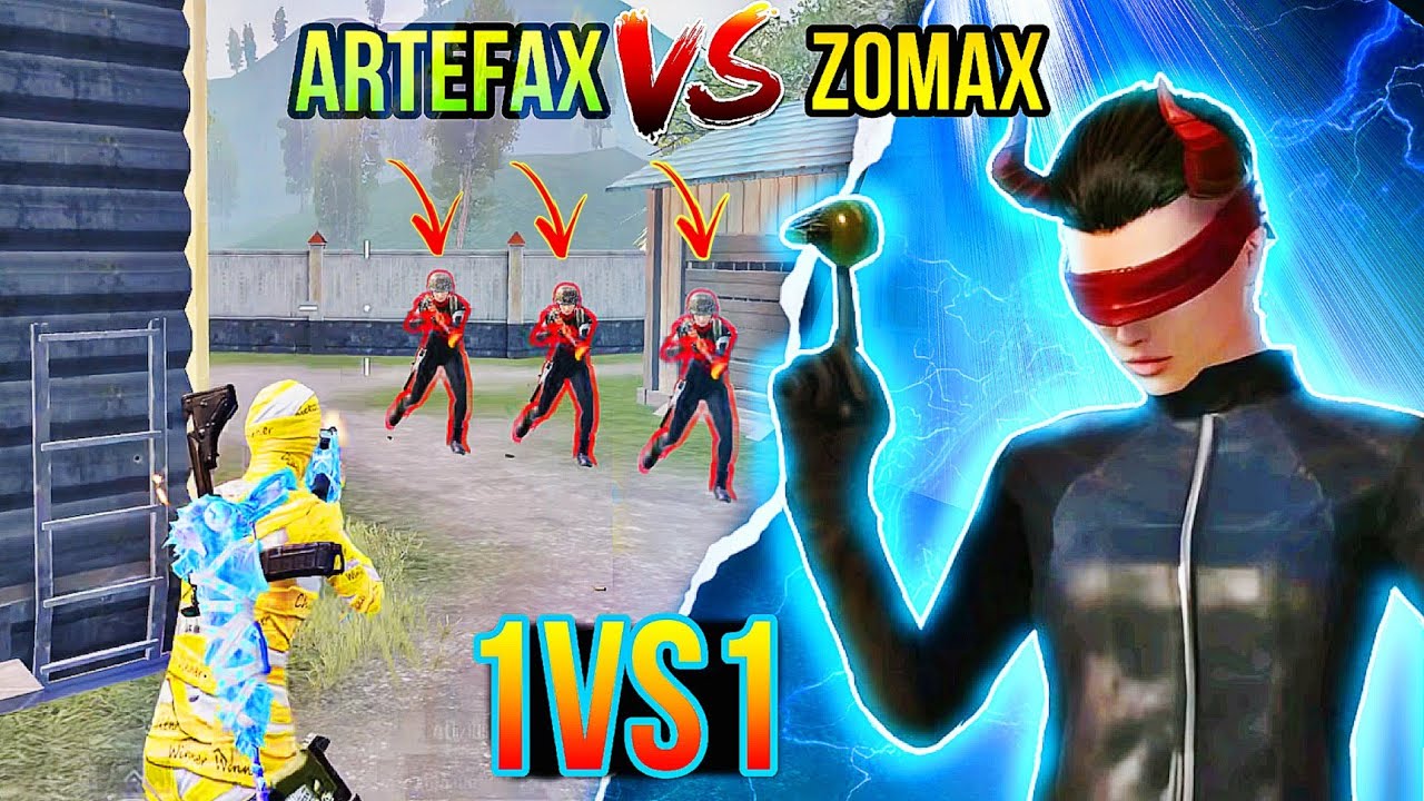 ARTEFAX VS ZOMAX 1V1 HARDEST PLAYER CHALLENGE ME IN 2025 bgmi TDM Game🔱 ...