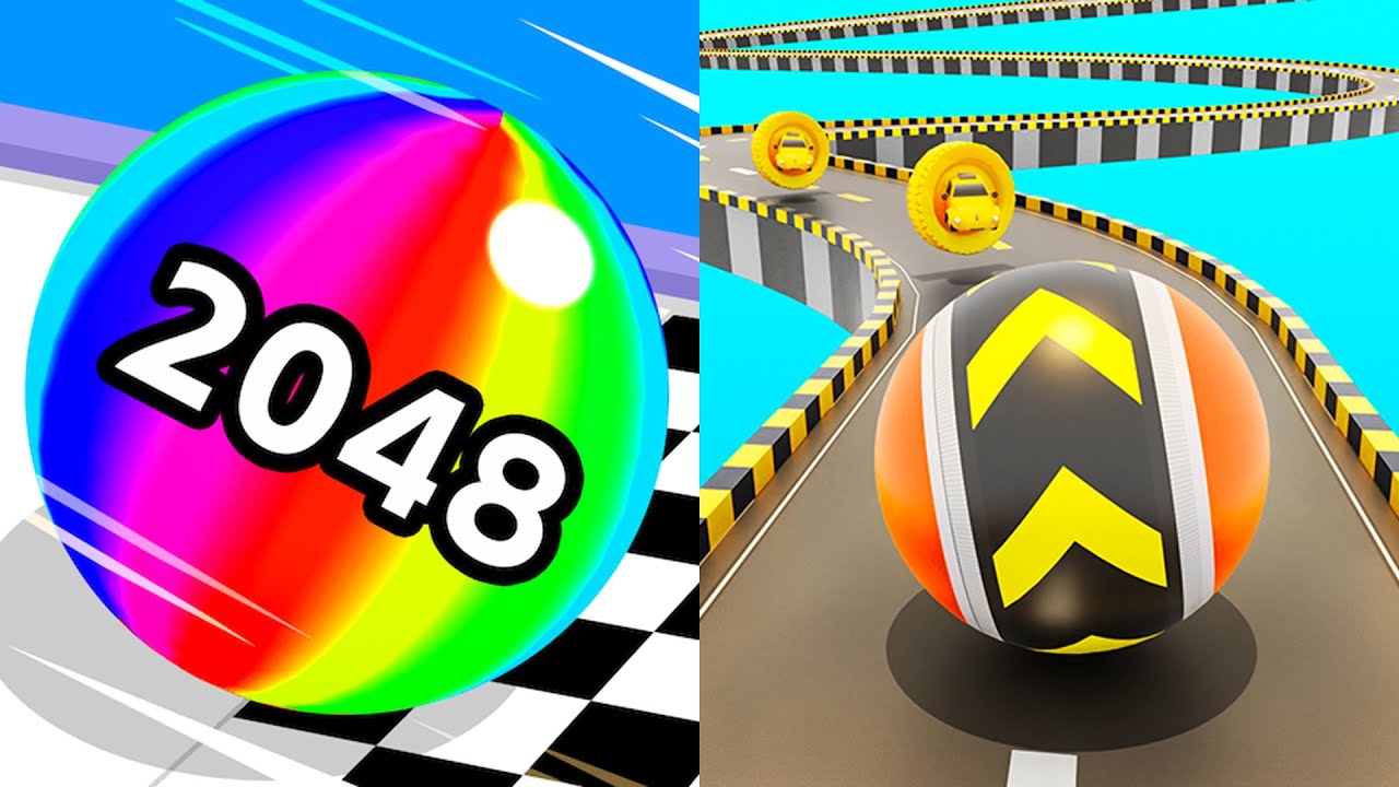 Ball Run 2048 Vs City Ball Run - All Levels NEW UPDATE Gameplay Android ...