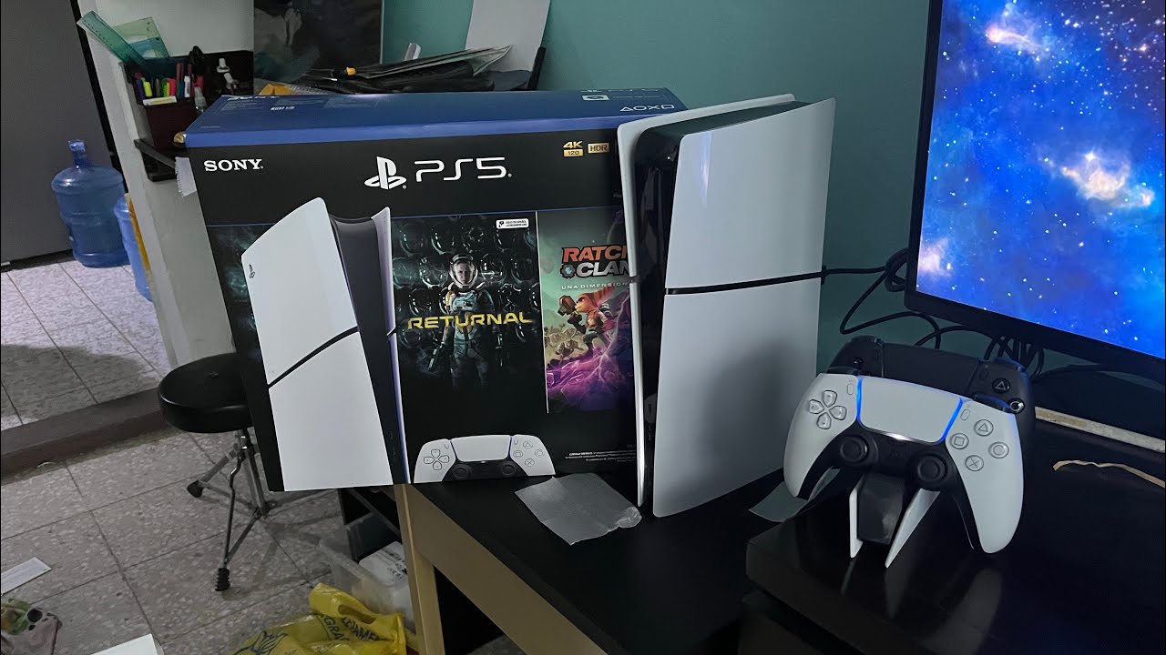 Unboxing de la play 5 - YouTube