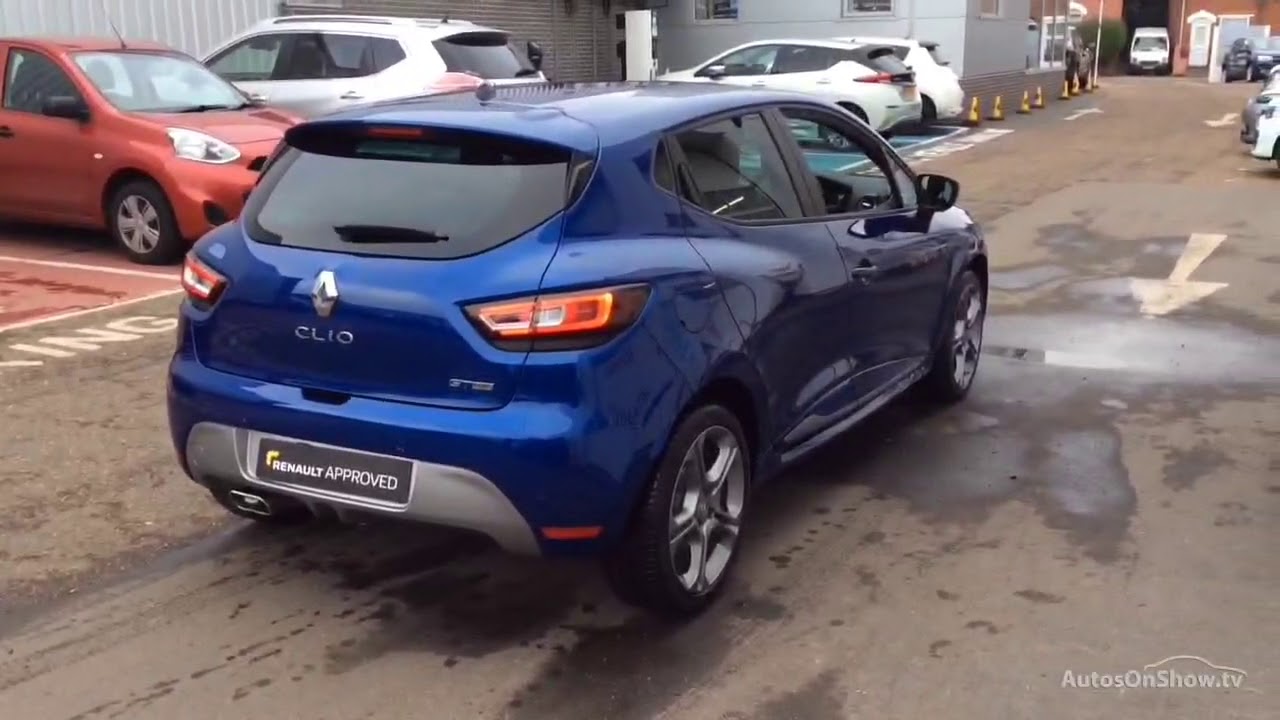 RENAULT CLIO GT LINE TCE BLUE 2018 - YouTube