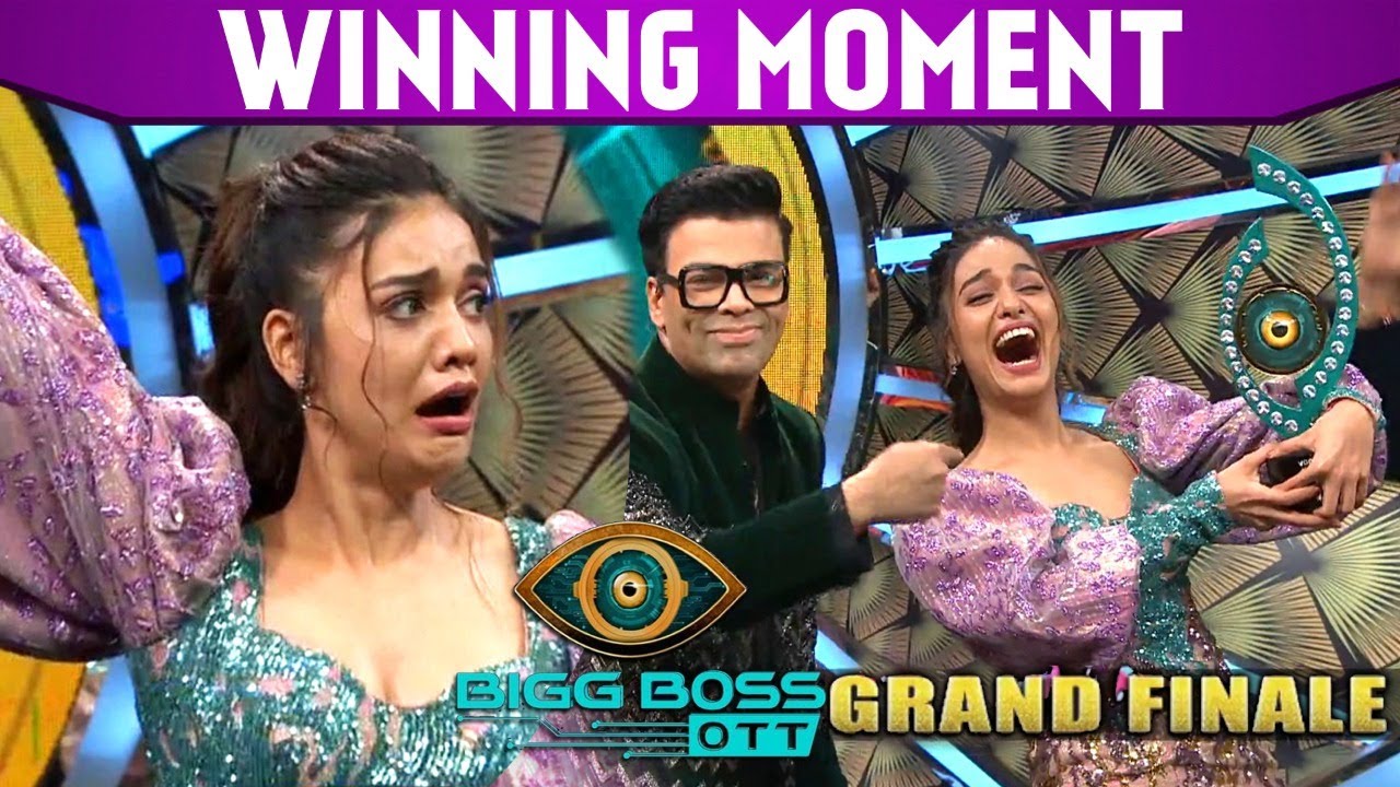 Bigg Boss OTT Grand Finale: Divya Agarwal WINNING Moments; Wins Trophy ...